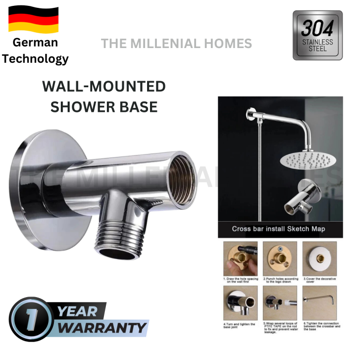 Best Seller Wall Mount Base Heavy Duty Bathroom Accessories 304 ...