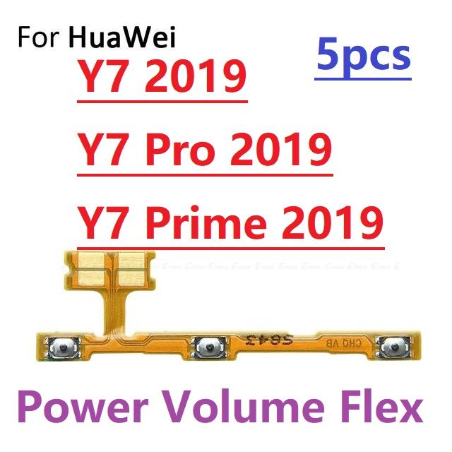 Power on / off Switch Volume Up Down Flex Cable Replacement For Huawei ...