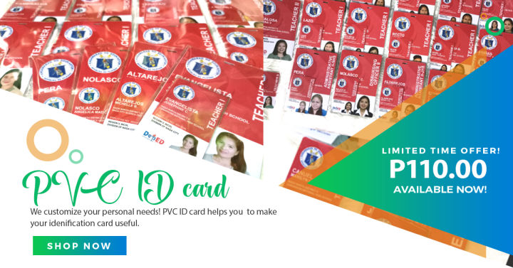 PVC CARD PRINTING | SIZES: ATM, 3R, 4R | SETS | Lazada PH