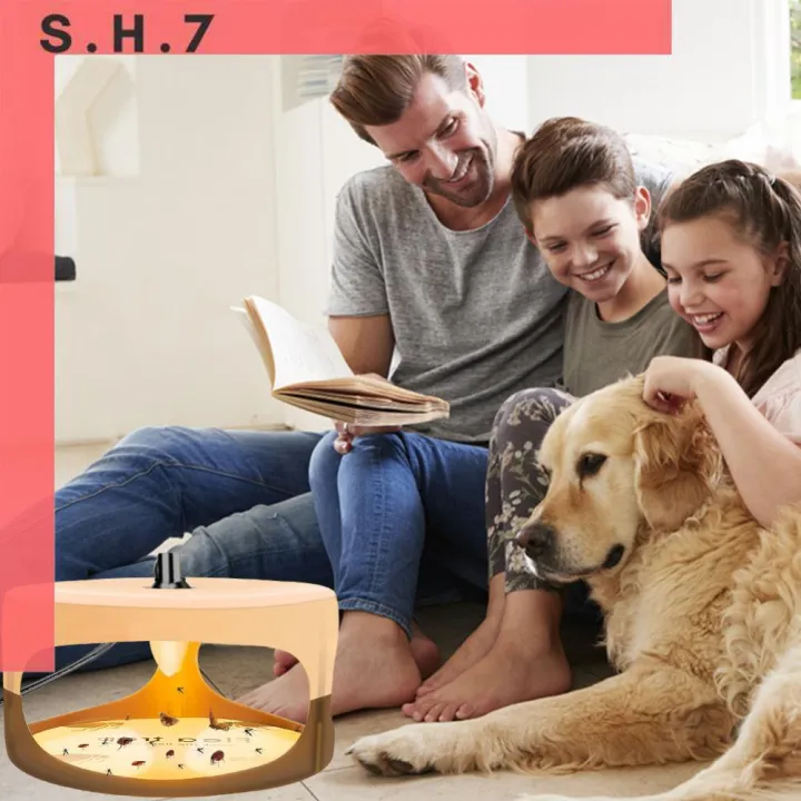 Flea Bombs Natural Electronic Flea Light Trap Bed Bug Killer Flea ...