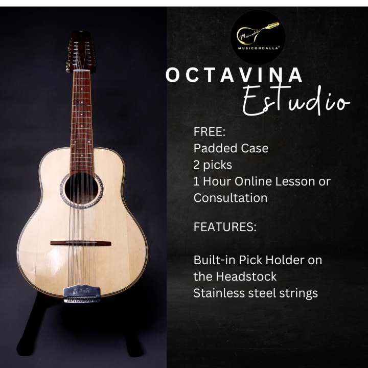 Octavina (Estudio) with Built-in Pick Holder | Lazada PH