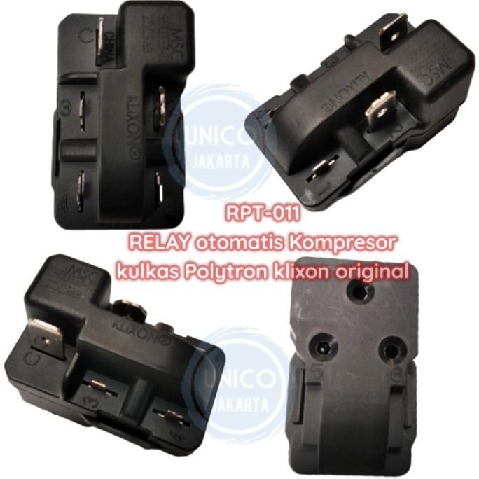 RELAY otomatis kompresor kulkas Polytron klixon original ( RPT-011 ...