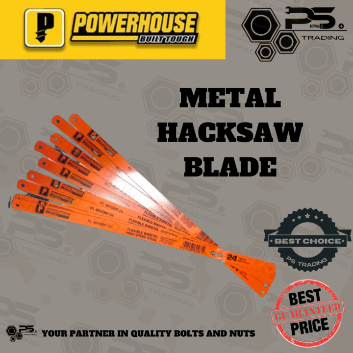 POWERHOUSE BI-METAL HI-SPEED HACKSAW BLADE | Lazada PH