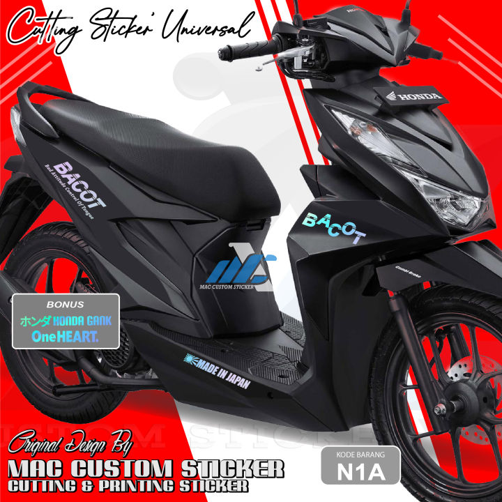 STICKER STRIPING BEAT STREET BACOT - STIKER BEAT STRIPING BACOT MOTOR ...