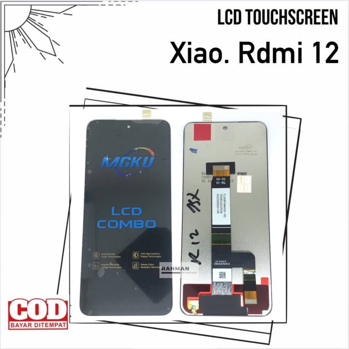 LCD TOUCHSCREEN XIAOMI REDMI 12 23053RN02A FULLSET | Lazada Indonesia