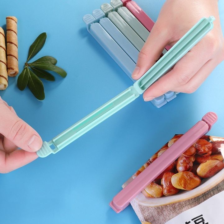 5PCS Sealing Clip Snack Food Bag Seal Clamp Plastic Bag | Lazada