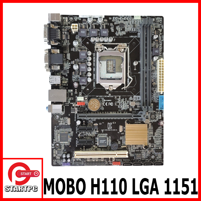 Mobo Mainboard Motherboard Intel LGA 1151 Onboard H110 ddr4 Micro ATX ...