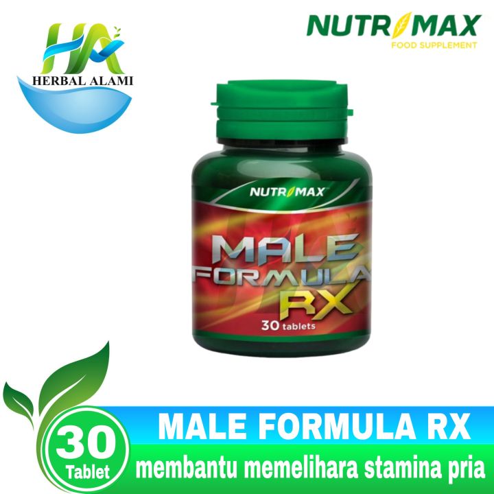 Nutrimax Male Formula RX isi 30 Tablet - Menjaga Kesehatan Pria ...
