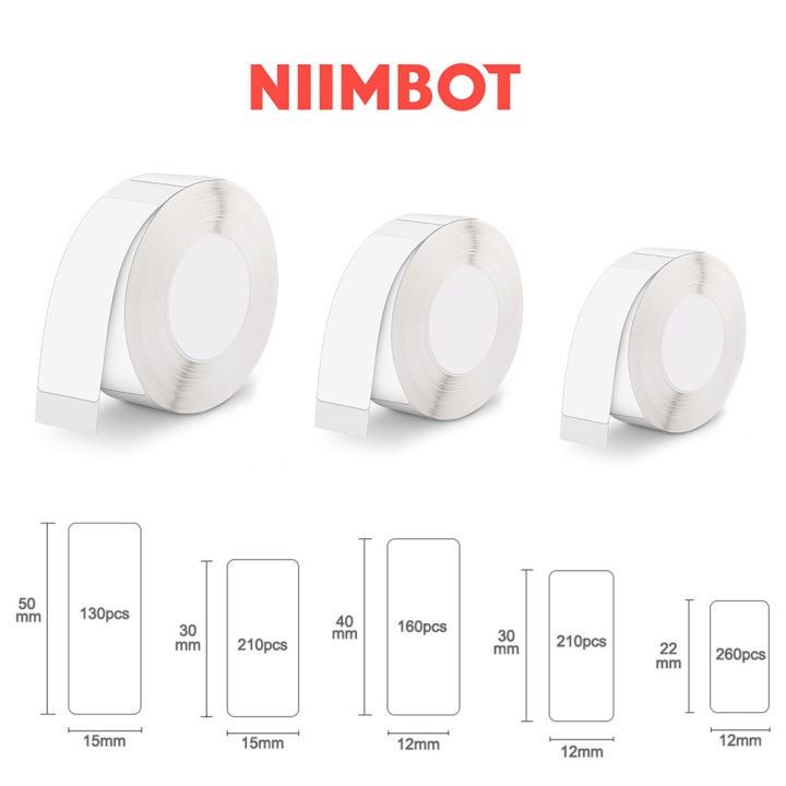 Niimbot D11 D110 D101 Mini Thermal Label Printer Paper Waterproof Anti ...