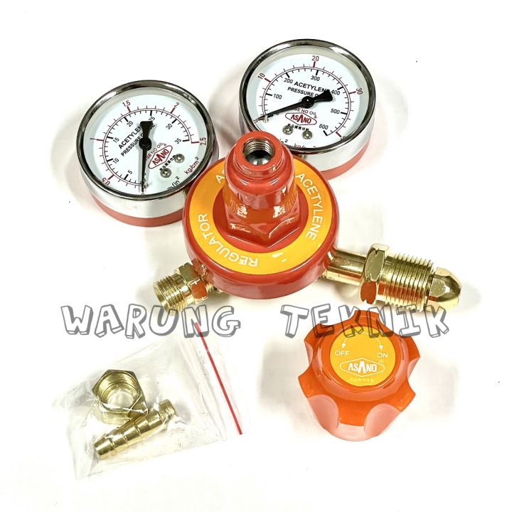 ASANO REGULATOR GAS OXYGEN ACETYLENE - KEPALA GAS OKSIGEN ASETILIN ...