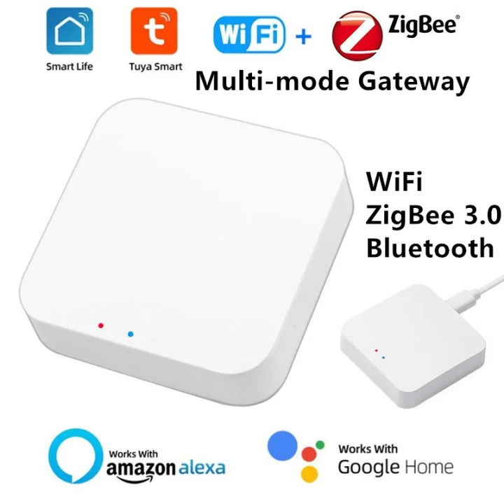 Tuya ZigBee Multi-mode Bluetooth Gateway Hub Wireless Smart Home ... Tuya ZigBee Multi-mode Bluetooth Gateway Hub Wireless Smart Home ...