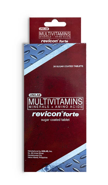 REVICON FORTE BOX by 30's (MULTIVITAMINS) | Lazada PH