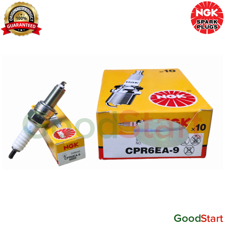 NGK Spark Plug STANDARD CPR6EA-9 HONDA: WAVE, RS 125, CB 125 CL, XRM ...