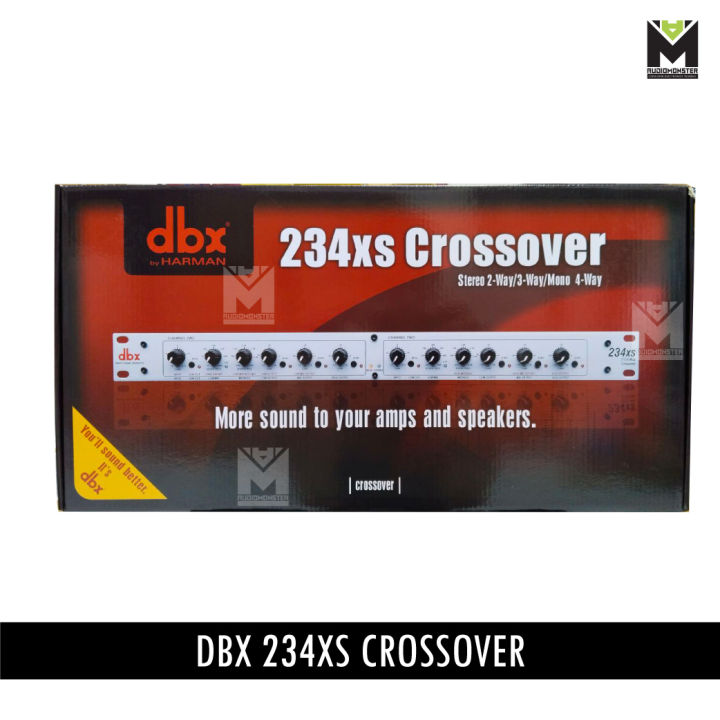 DBX 234XS Stereo 2-/3-Way, Mono 4-Way Crossover | Lazada PH