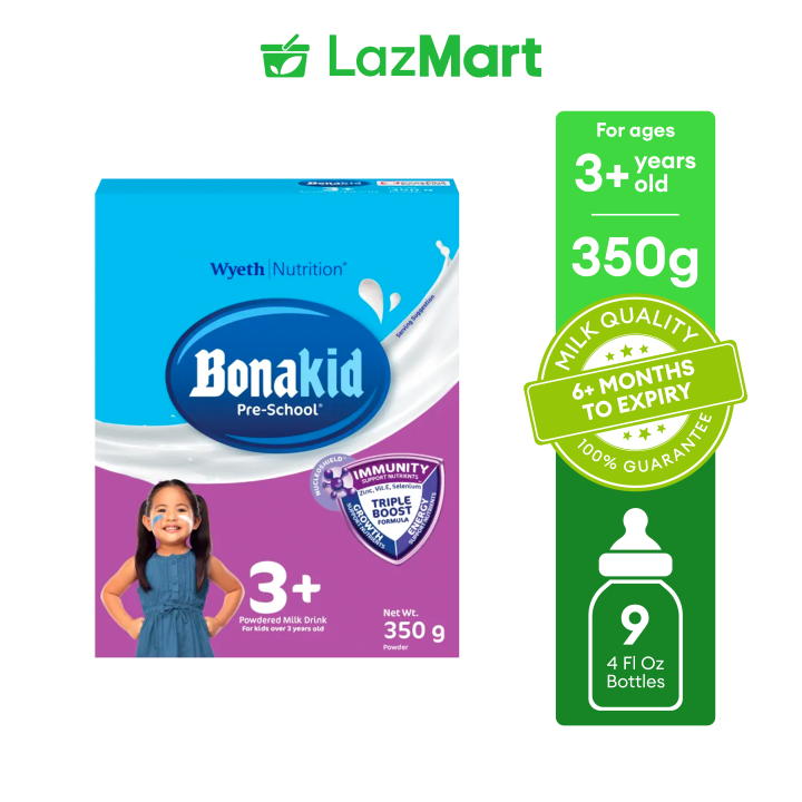 Bonakid Pre-School 3+ (Stage 4) Powdered Milk Drink for 3+ Years Old ...