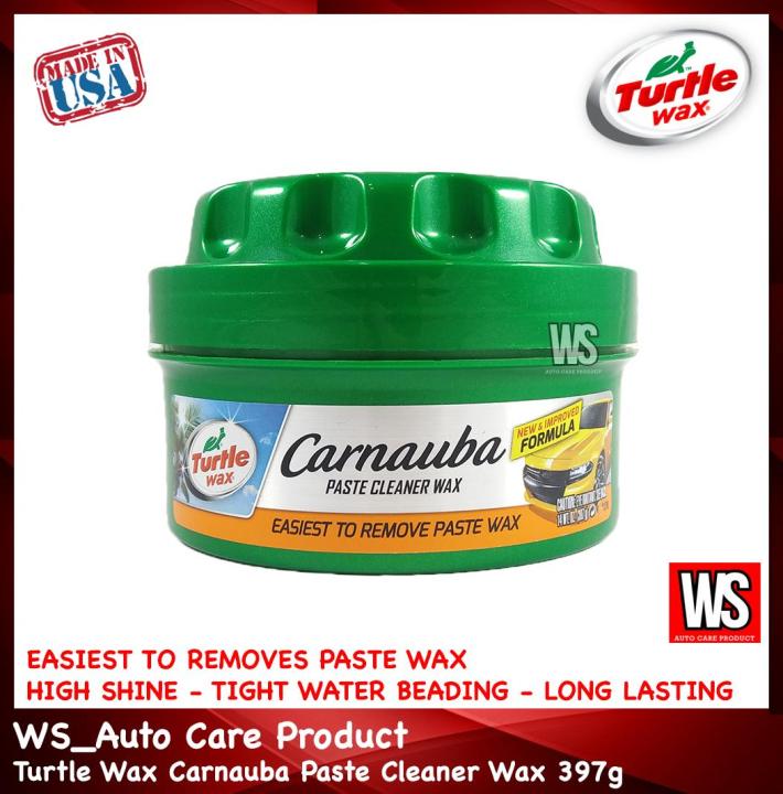Turtle Wax Carnauba Paste Cleaner Wax 397g | Lazada