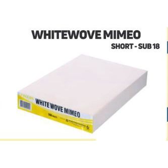 Whitewove Mimeo Paragon Long, A4 and Short per ream | Lazada PH