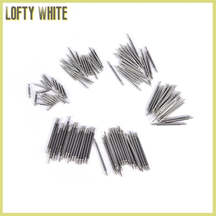 Lofty White หมุดสปริงสแตนเลส20ชิ้นสำหรับสายนาฬิกาขนาด8-22มม. ใหม่ | Lazada.co.th
