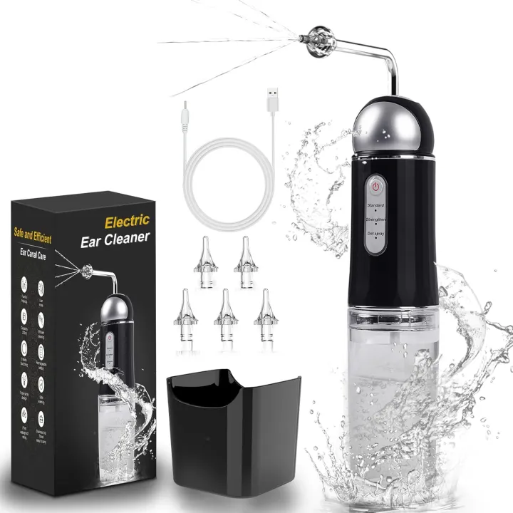 Ear Wax Removal, Electric Ear Irrigation Flushing System with Pulse ...