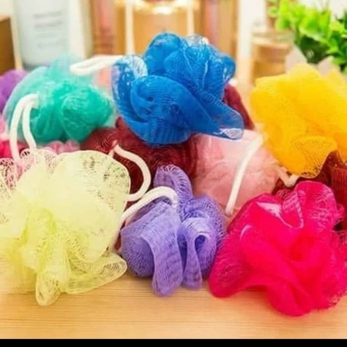 spons mandi - bath ball mandi - sponge bath ball - sponge mandi ...