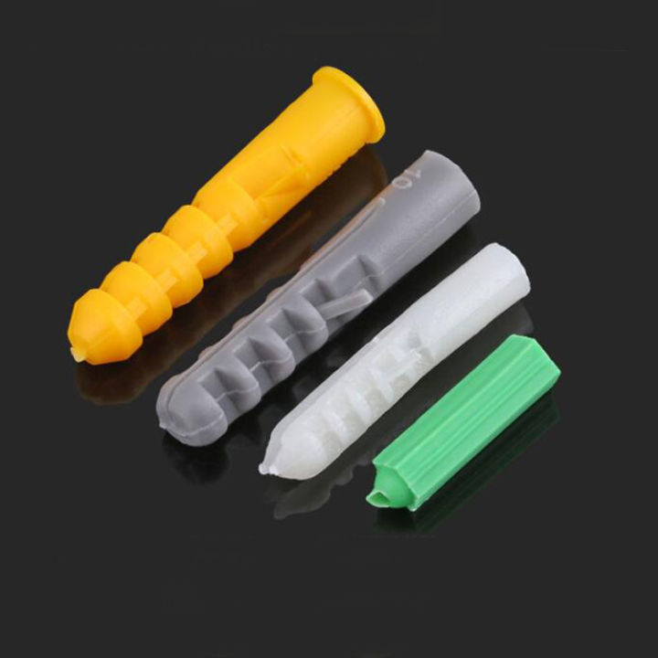 Plastic Expansion Pipe Rubber Plug Anchor Bolt Wall Plug Screw Wall ...