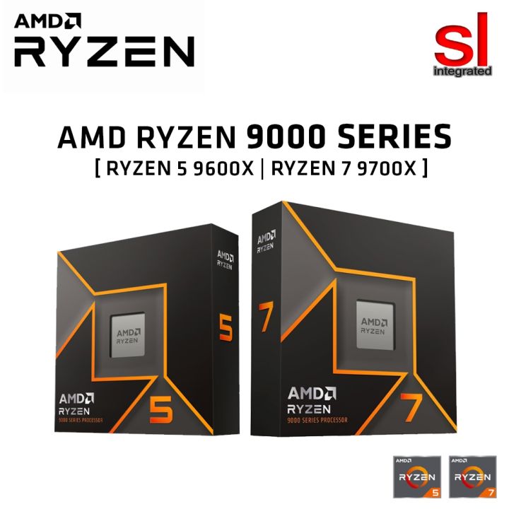 AMD Ryzen™ 9000 Series AM5 Processor (9700X/9600X/9900x/9950x/9800X3D ...
