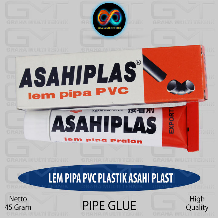 Lem Pipa Paralon PVC Plastik Asahi Plast 45 Gram | Lazada Indonesia