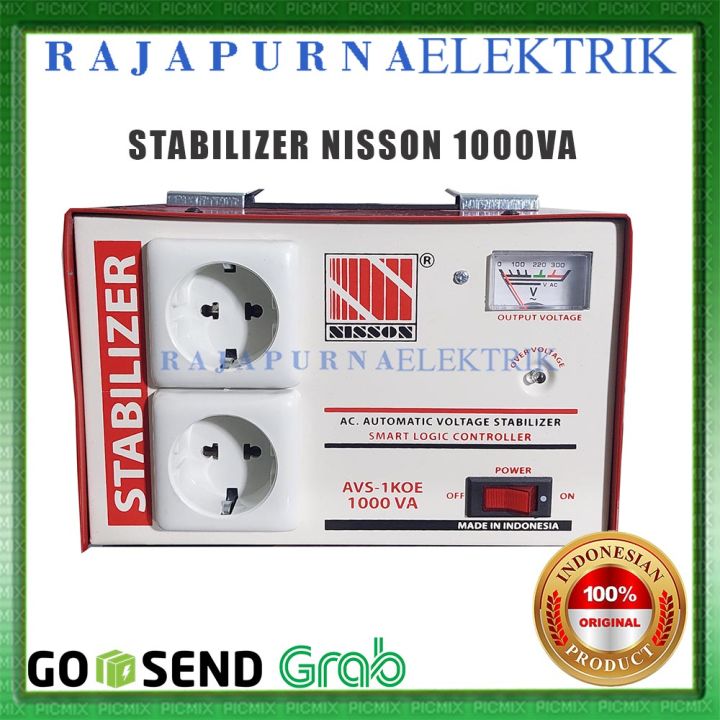 Stabilizer Nisson AVS 1KOE - 1000 VA 100% baru | Lazada Indonesia