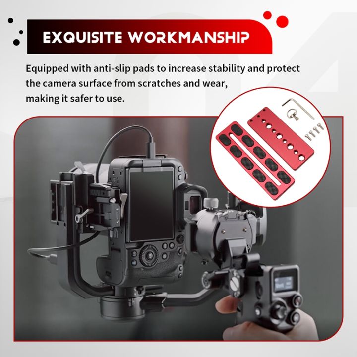 Quick Release Plate Camera Mounting Camera Stabilizing Gimbal Vertical ...