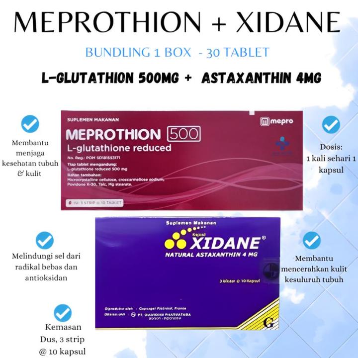 Bundling 1 Box Meprothion + 1 Box Xidane 4Mg | Lazada Indonesia
