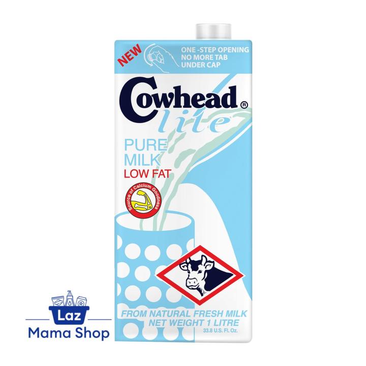 Cowhead UHT Pure Lite Milk 1L (Laz Mama Shop) | Lazada Singapore