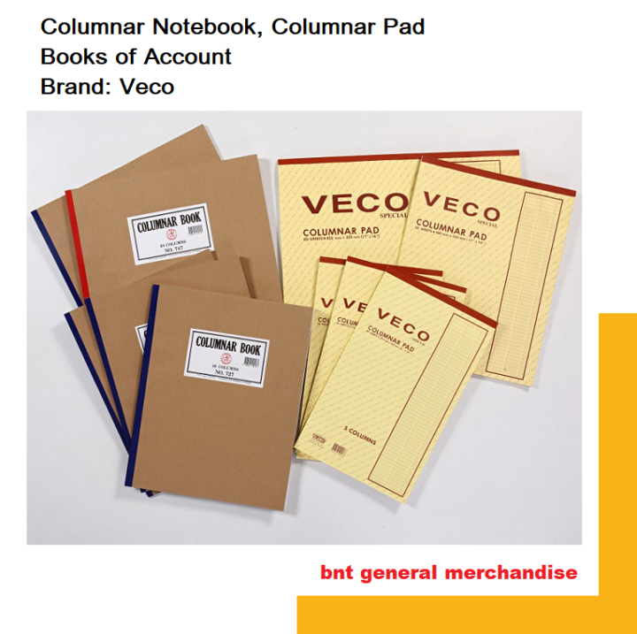 Veco Accounting Columnar Pad | Lazada PH