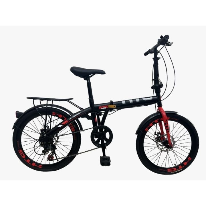 20 Inch Folding Bike GOOD LUCK 100% assembled Ready Stock Folding Bike ...