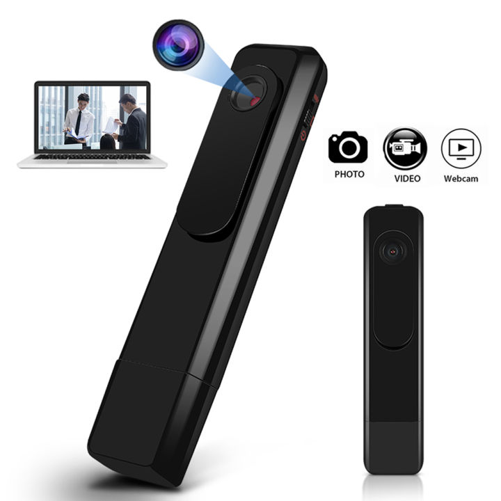Teabelle Hidden Camera Spy Pen Camera HD 1080P Clip On Body Camera Mini ...