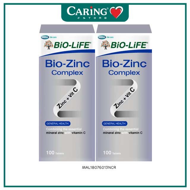 Bio-Life Bio Zinc Co 100T X 2 | Lazada