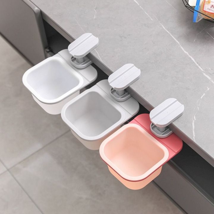 MNTT Plastic Useful Storage Bucket Hidden Garbage Bin Multifunctional ...