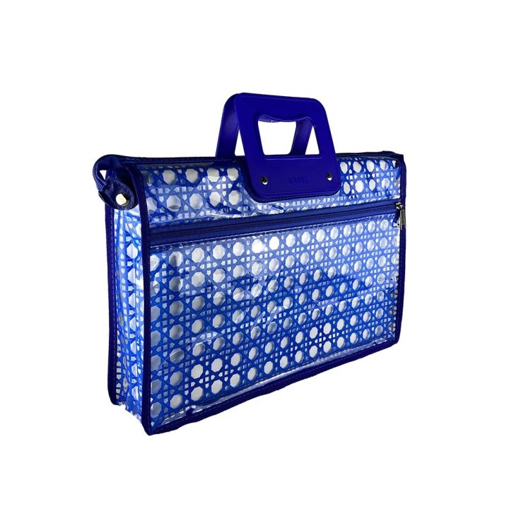 Nabel XEH707L Expanding Plastic Envelope Plastic Handle with Front ...