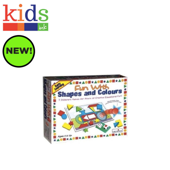 Creative's Fun with Shapes & Colours - Kids Ink | Lazada PH