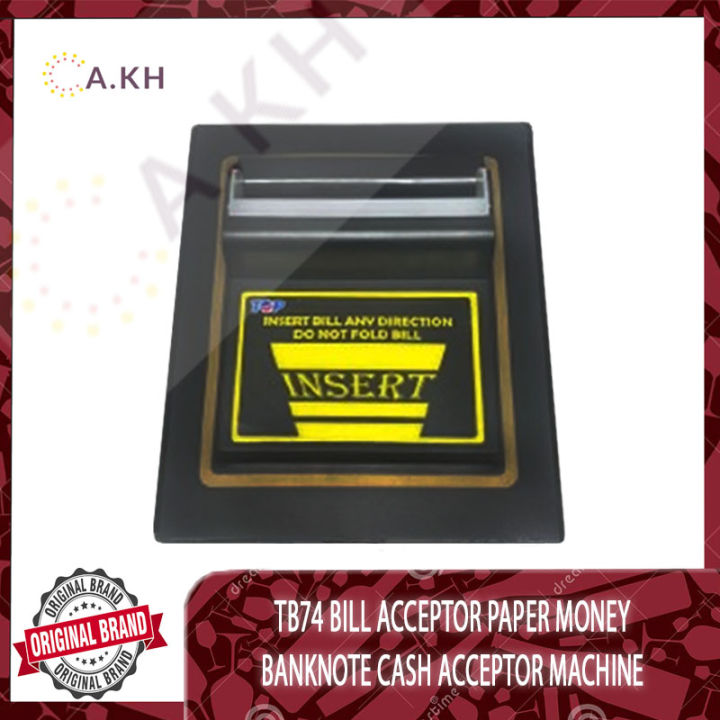 TB74 / TB74B bill acceptor TOP brand Banknote bill Validator cash acceptor machine for fishing ...