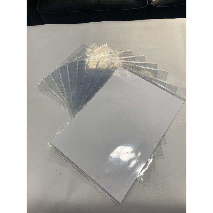 A4 Size Clear Plastic Jacket Set of 10 pcs. | Lazada PH
