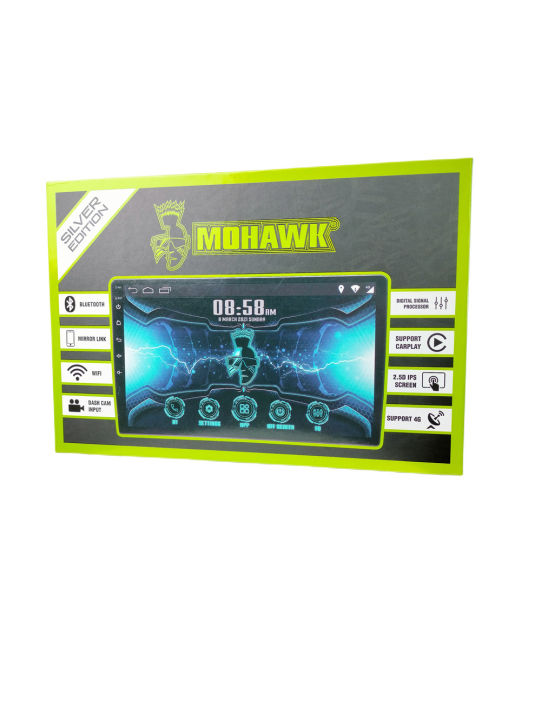 Mohawk Me Series 1+16 / 2+32 / 4+64 Silver Edition Car Android Player ...