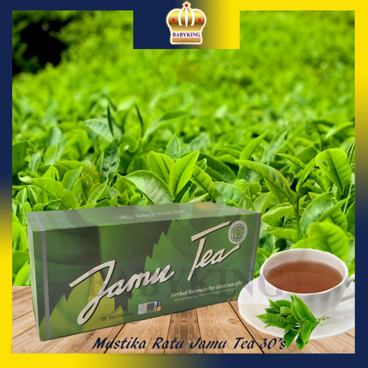 Original Mustika Ratu Jamu Tea For Slimming Detox (30's Tea Bag) | Lazada
