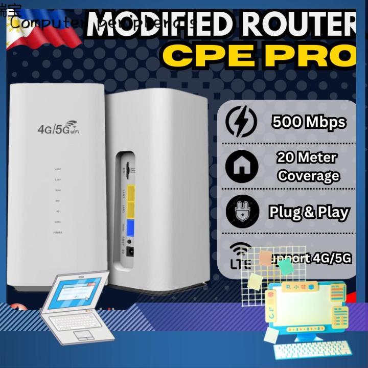 electronic WiFi Router Sim Card Modem 4G5G Pro CPE Original LTE Cat12 ...