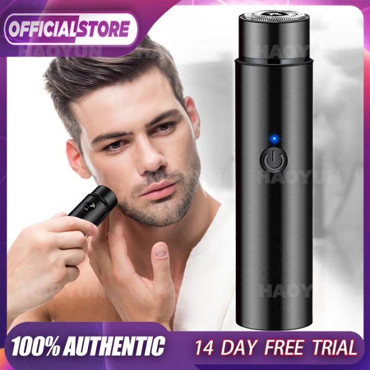 Mini Portable Electric Shaver USB Rechargeable Razor Beard Knife Travel ...