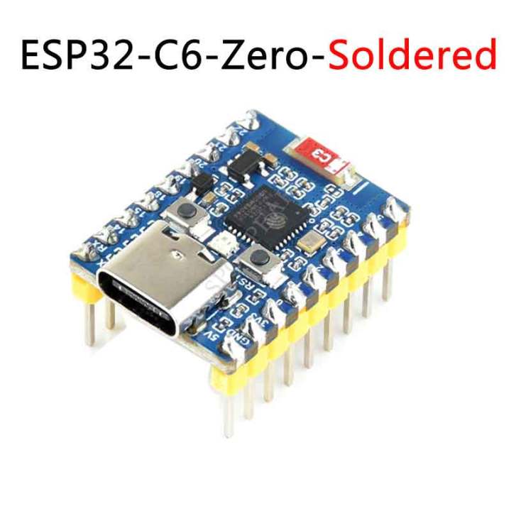 【new】 Wifi 6 Development Board Esp32 C6 Super Mini Esp32 C6fh4 Support