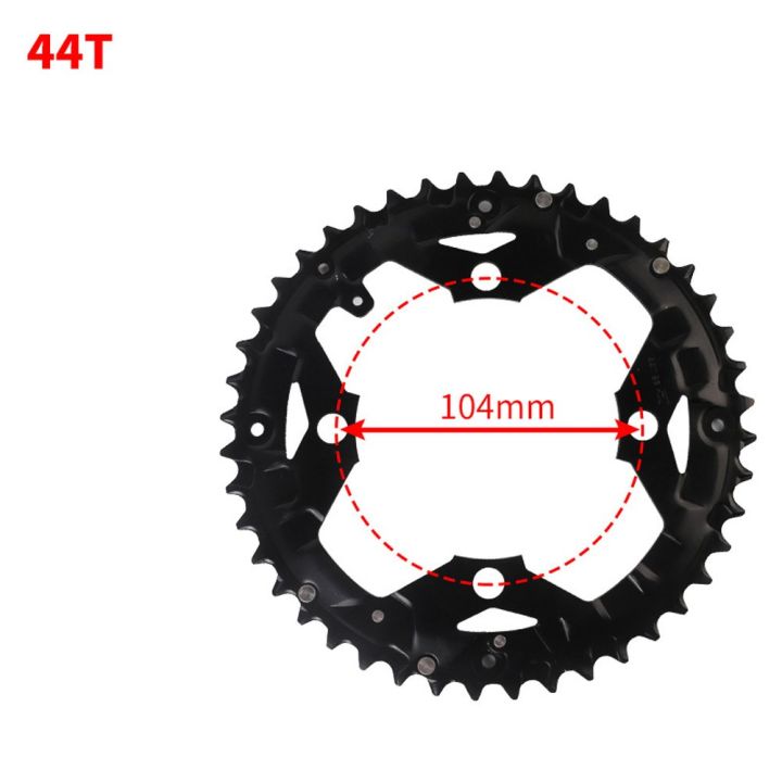 64/104 BCD 22T/32T/42T/44T Narrow Wide Bike MTB Chainring Single Tooth ...