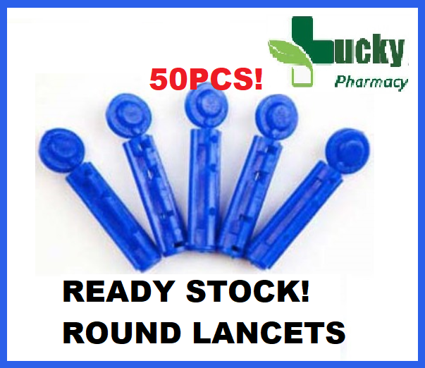 ROUND BLOOD LANCETS 50PCS | Lazada