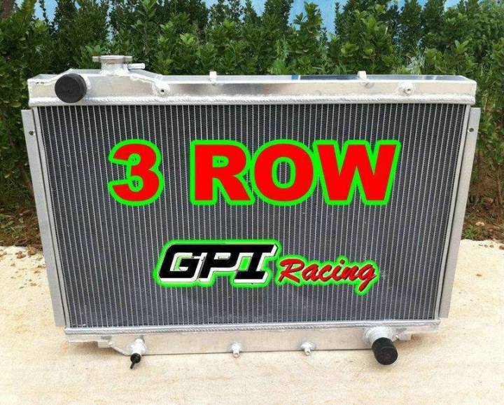 GPI aluminum radiator FOR 1990-1997 TOYOTA LAND CRUISER HDJ80 HZJ80 1HZ ...