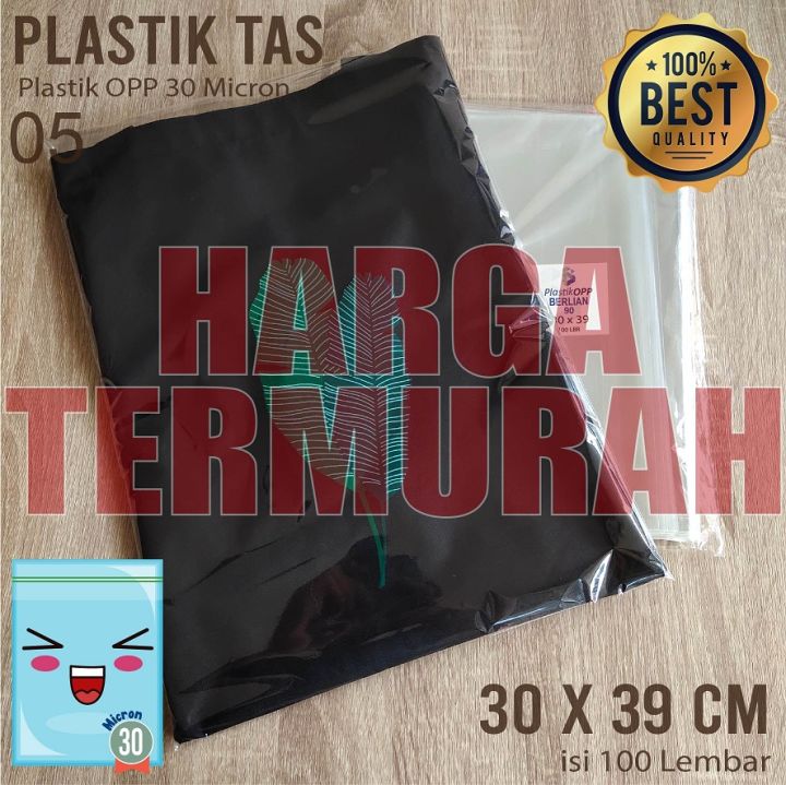 30x39 cm Plastik Opp 30 micron isi 100 lembar | Lazada Indonesia