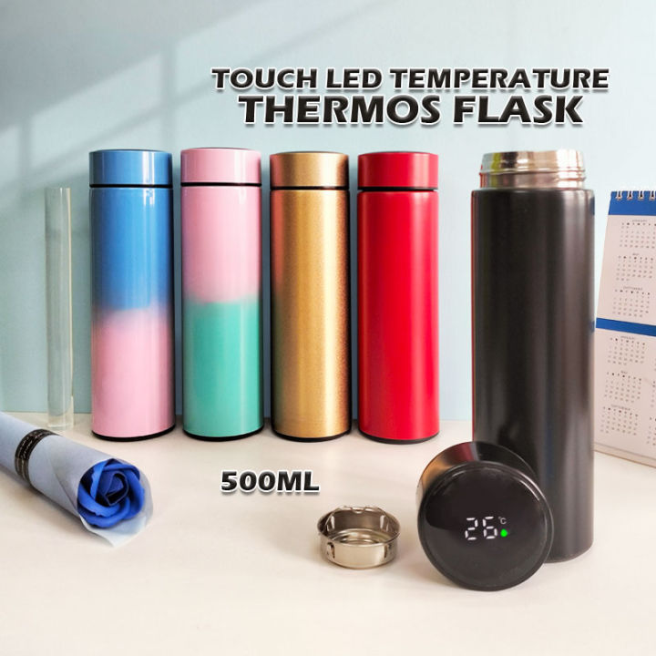 Kaki Jimat Smart LED temperature display Vacuum Flask Thermos Keep Warm ...
